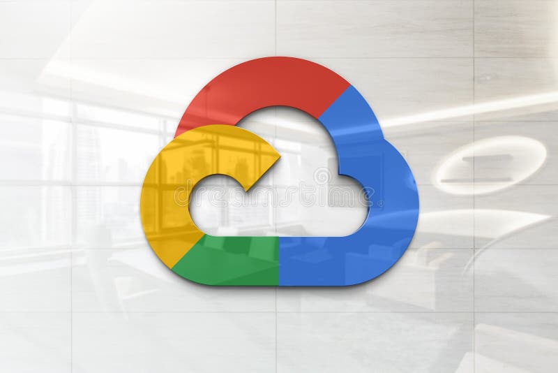 Google Cloud on Iphone Realistic Texture Editorial Stock Image ...