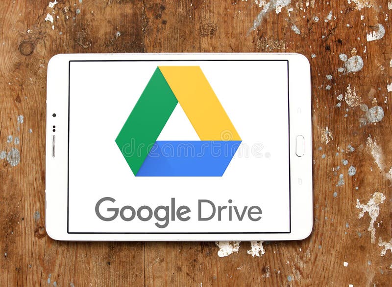 Google Drive Application Thumbnail / Logo on an Android Smartphone ...