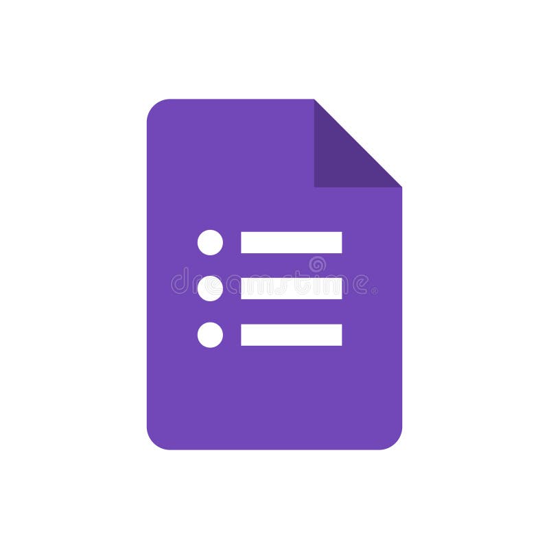 Google forms logo editorial stock photo. Illustration of font - 377347338