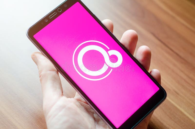 Soest, Germany - January 7, 2019: Google Fuchsia OS Logo on Screen ...