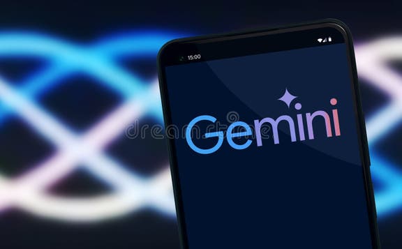 Google Gemini AI Artificial Intelligence Large Language Model Editorial ...