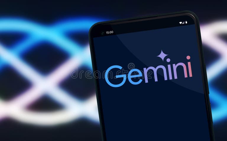 Google Gemini AI Artificial Intelligence Large Language Model Editorial ...