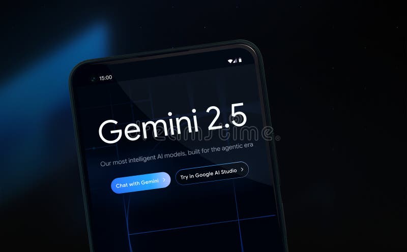Google Gemini 2.5 Pro Version AI Artificial Intelligence Large Language ...