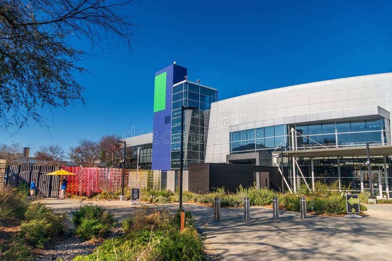 Google Headquarter Also Known As Googleplex in Silicon Valley CA Stock ...