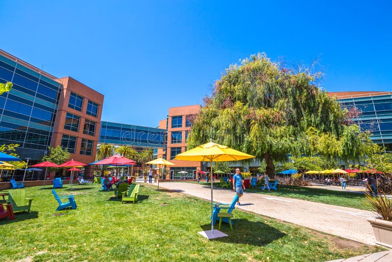 Google Headquarters Mountain View Editorial Photo - Image of software ...