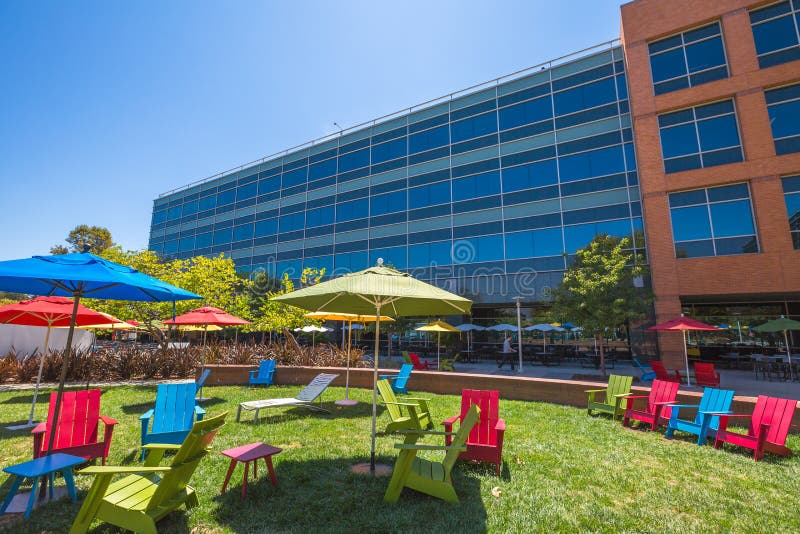 Google Headquarters Relaxing Area Editorial Photo - Image of googleplex ...