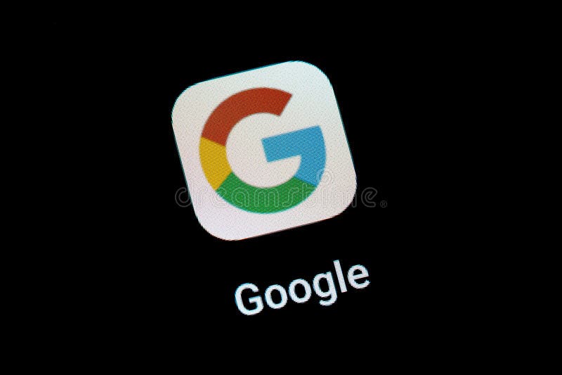 Google Internet Browser App Application Software Logo Icon on a ...