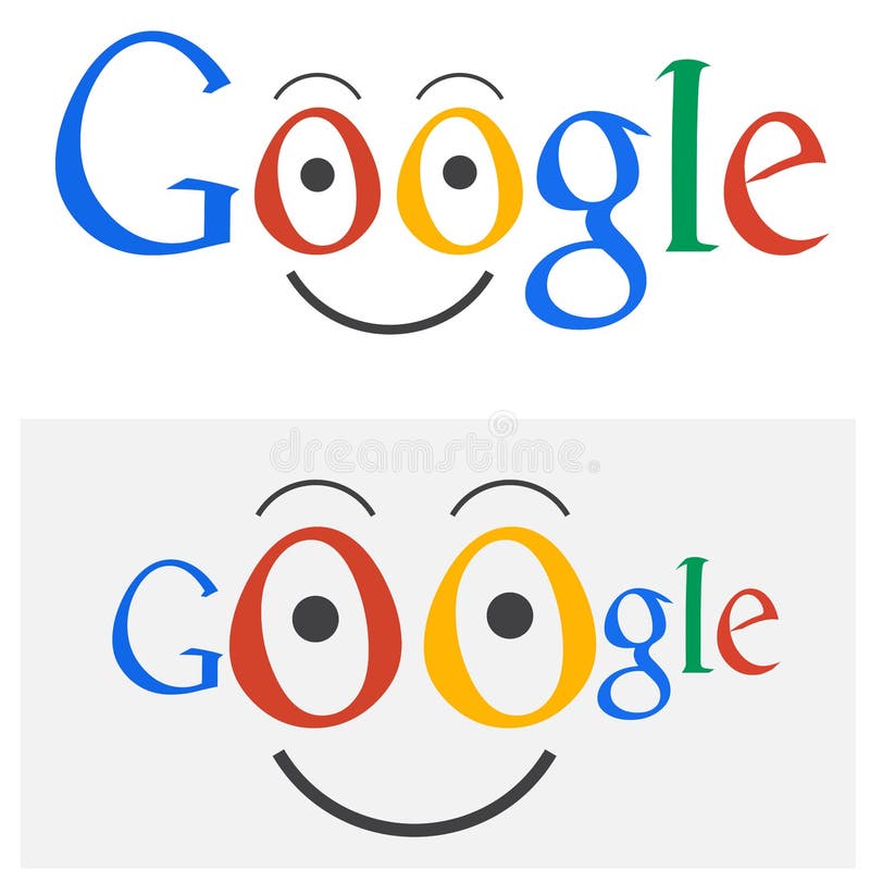 Google logo cartoon editorial photography. Illustration of logo - 41578997