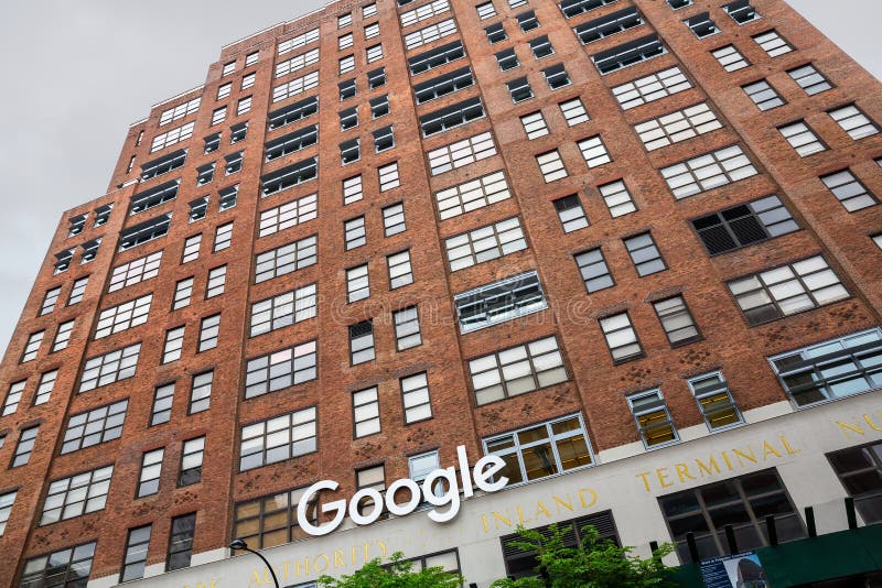 Google New York office editorial image. Image of building - 75552175