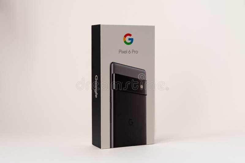 Google Pixel 6 Pro - High Tech Smartphone, Showing Box Packaging ...