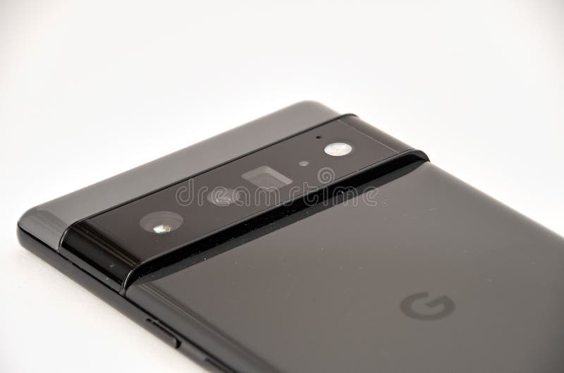 Google Pixel 6 Pro - High Tech Smartphone, Showing Rear Camera and Case ...