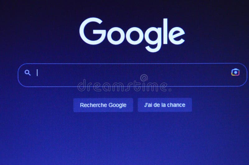 Google Search Bar with Text Editorial Stock Photo - Image of number ...