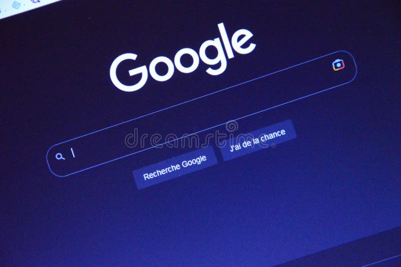 Google Search Bar with Text Editorial Photography - Image of text ...