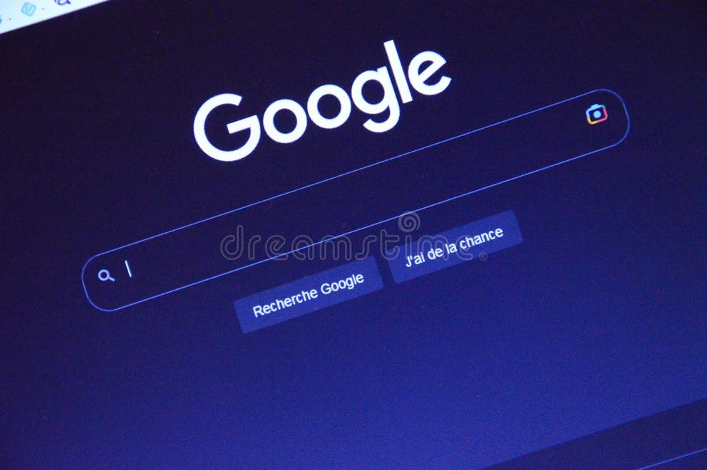 Google Search Bar with Text Editorial Photography - Image of text ...