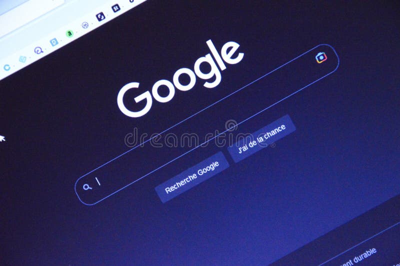 Google Search Bar with Text Editorial Photo - Image of label ...