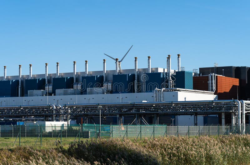 Google server building stock photo. Image of comples - 235999048