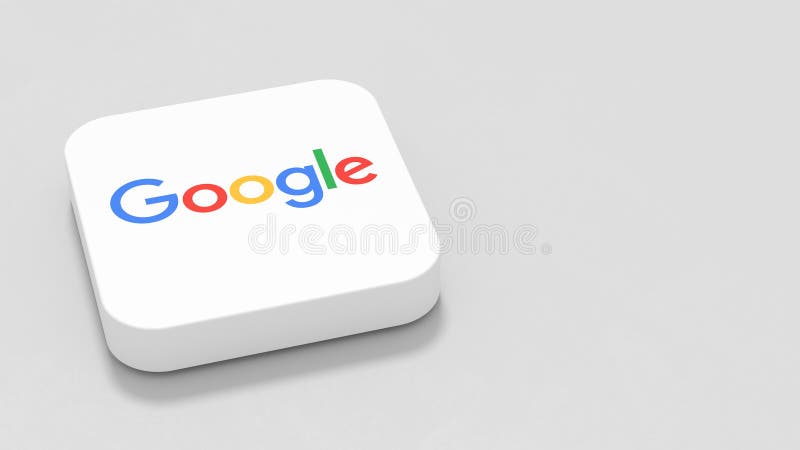 Google Text App Icon on Gray Background with Copy Space Editorial Stock ...