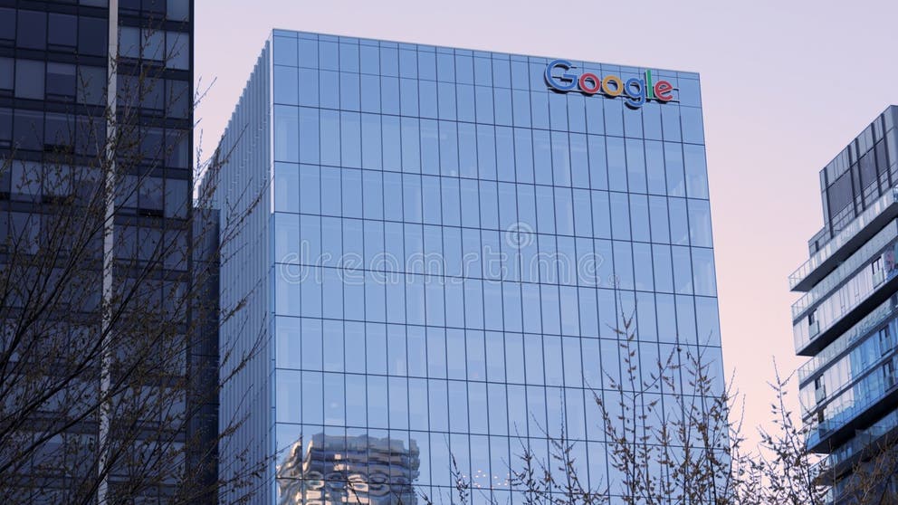 Google Tower in Toronto Canada - TORONTO, CANADA - APRIL 15, 2024 ...