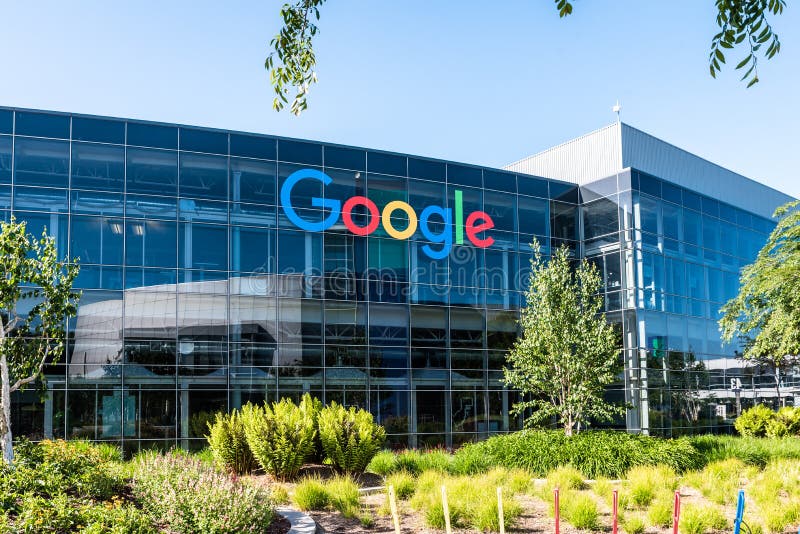Googleplex - Google-Hoofdkwartier in Californië Redactionele Fotografie ...