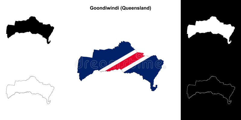 Goondiwindi Map Stock Illustrations – 5 Goondiwindi Map Stock ...