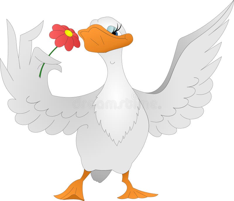 Flower Goose Stock Illustrations – 1,144 Flower Goose Stock ...