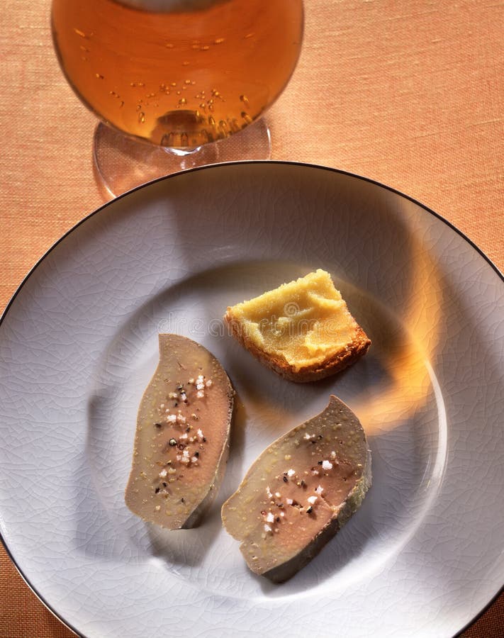 Goose Liver Poached in Lager Stock Image - Image of beer, prepared ...