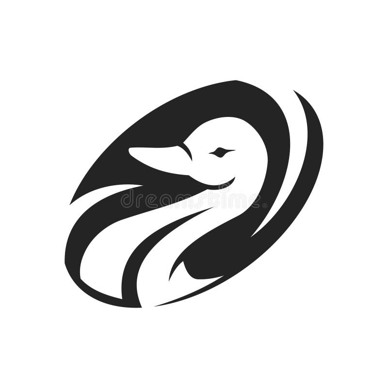 Goose Logo Template Isolated. Brand Identity. Icon Abstract Vector ...