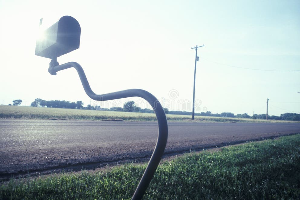 Goose-neck mailbox, KS stock photo. Image of united, goose - 52261226
