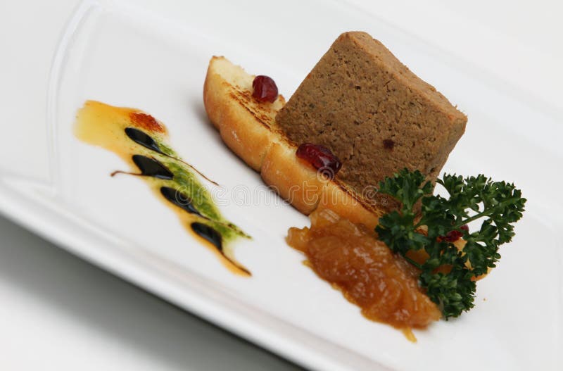 Goose pate stock photo. Image of fine, delicatessen, bread - 17926820