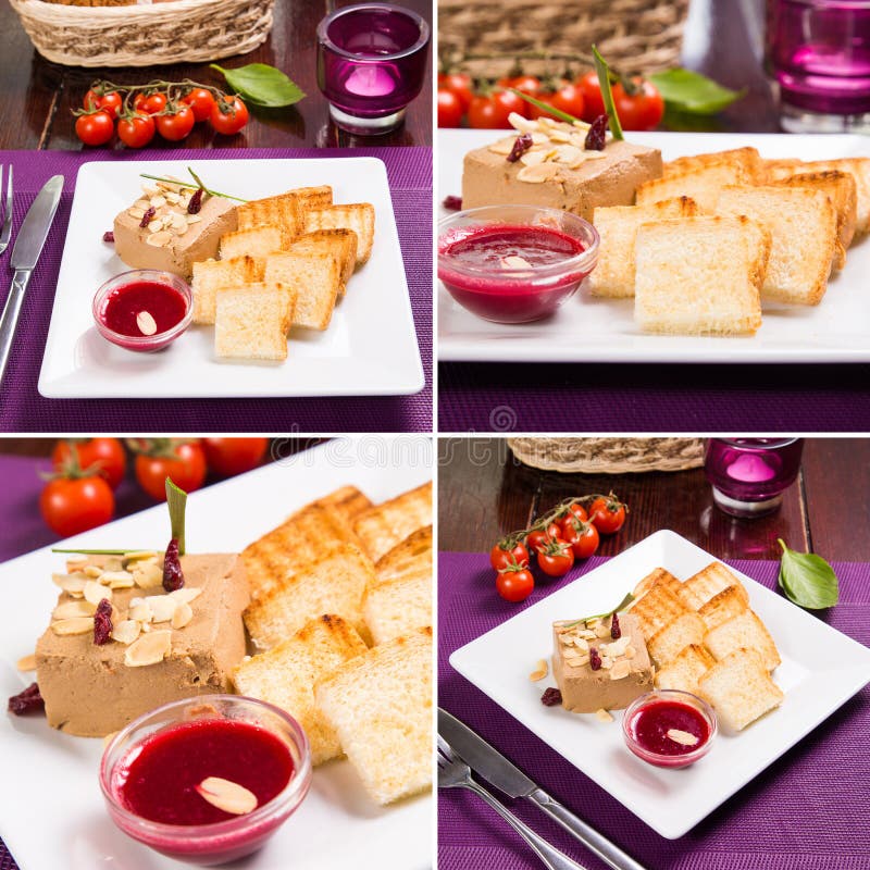 Goose pate with crackers stock photo. Image of delicious - 71603830