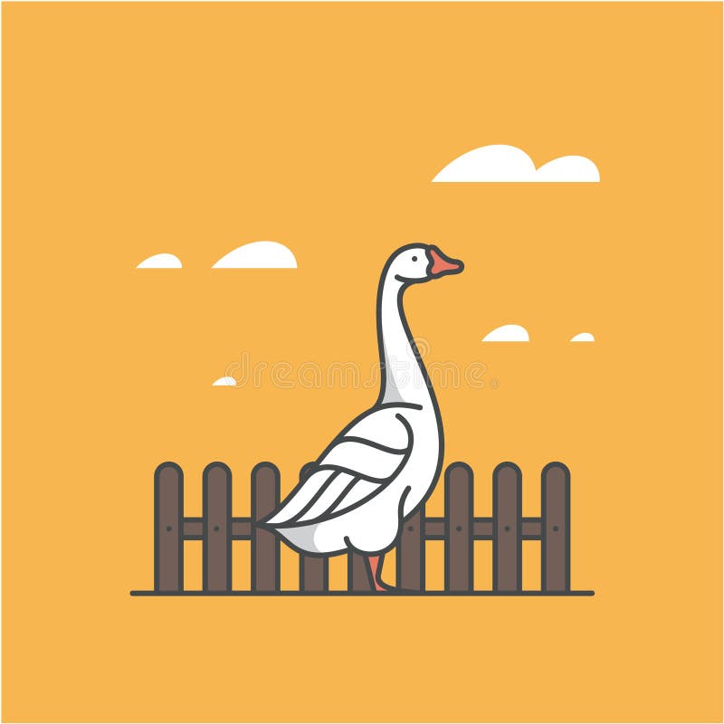 Goose Fence Stock Illustrations – 343 Goose Fence Stock Illustrations ...