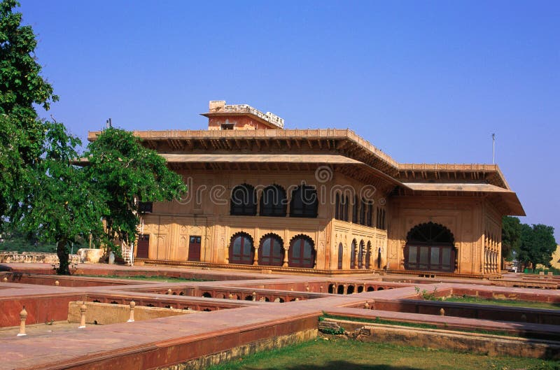 Gopal Bhavan, Jal Mahal Palace, Deeg, Rajasthan, India Stock Image ...