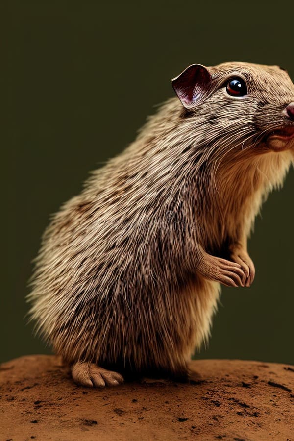 Gopher Animal. AI Generated. Stock Illustration - Illustration of ...