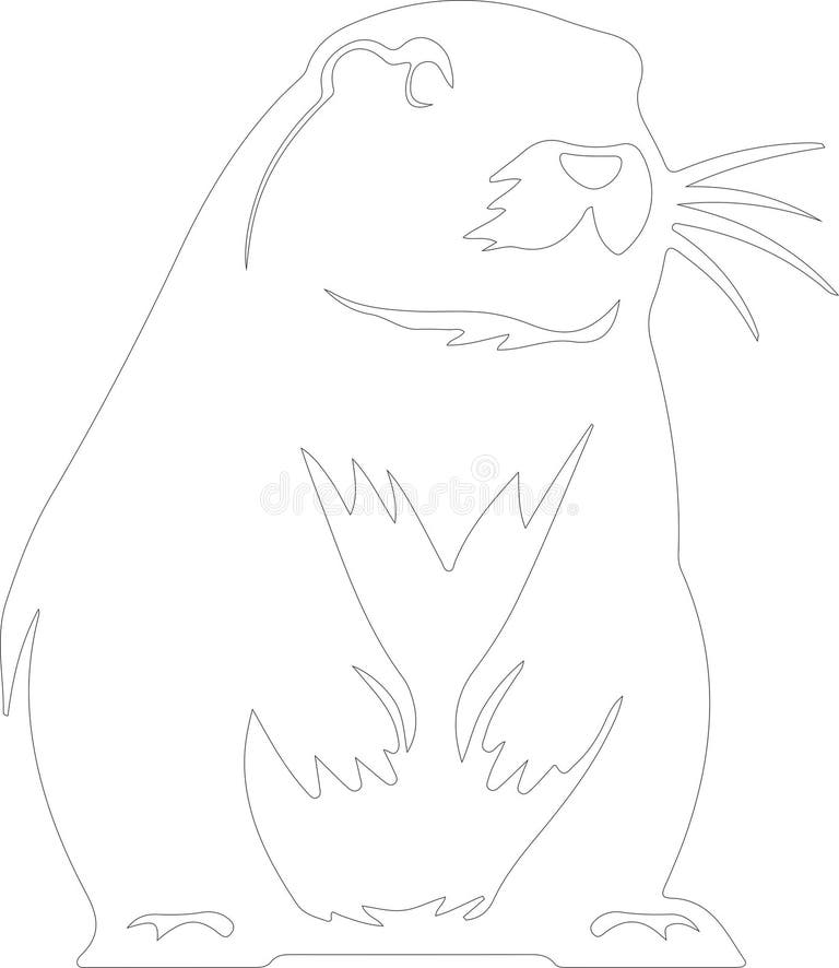 Gopher Silhouette Stock Illustrations – 169 Gopher Silhouette Stock ...