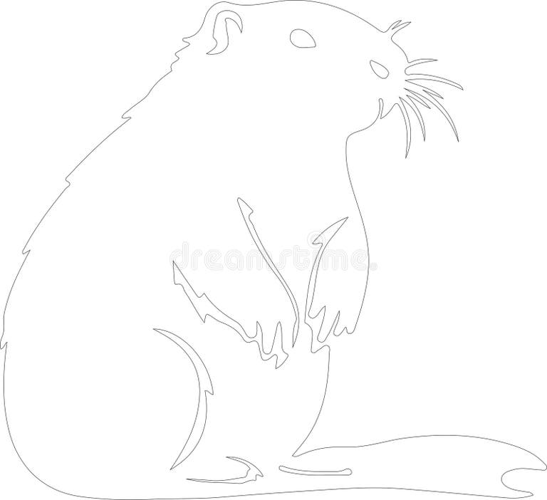 Gopher Silhouette Stock Illustrations – 169 Gopher Silhouette Stock ...