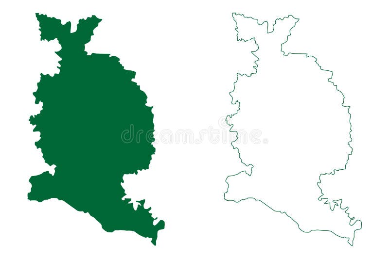 Gorakhpur City of India Map Vector Illustration, Vector Template with ...