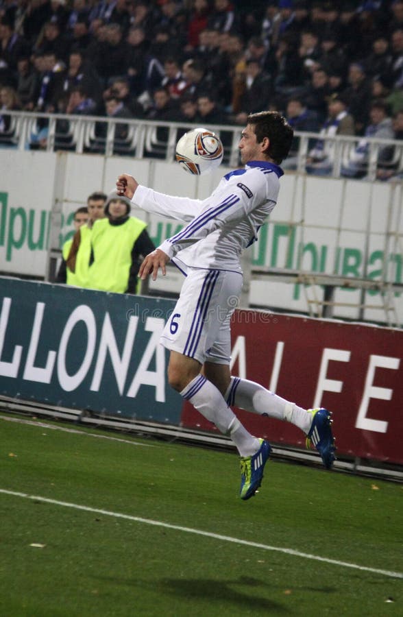 Goran Popov of Dynamo Kyiv editorial photo. Image of club - 21850696