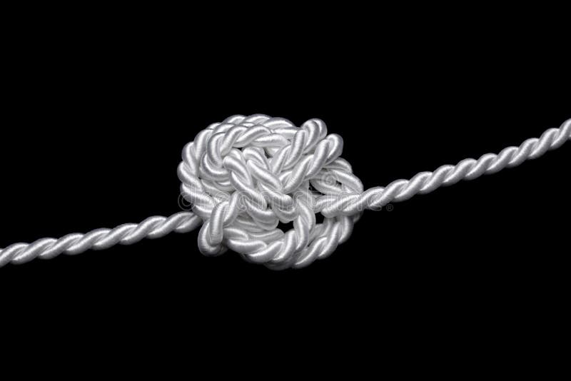 Gordian knot stock image. Image of object, cordon, problem - 15318847