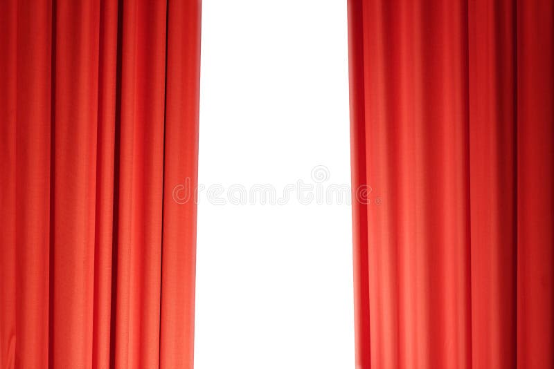 Rode gordijnen stock foto. Image of decoratie, rood, textuur - 5276580