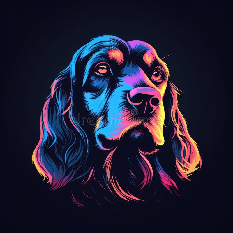 Gordon Setter Stock Illustrations – 365 Gordon Setter Stock ...
