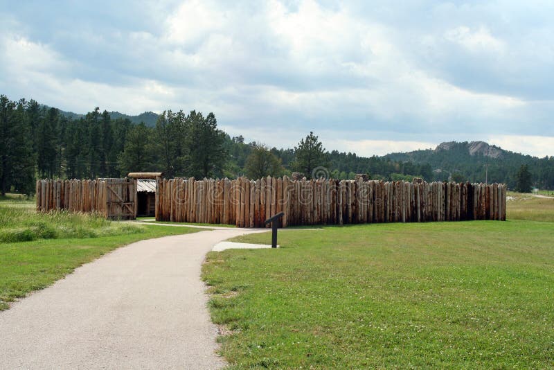 Gordon Stockade stock photo. Image of construction, stockade - 21789934