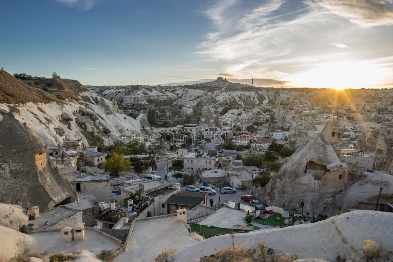 Goreme cave city editorial image. Image of culture, architecture - 46428475