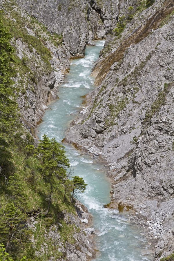 Gorge in Austria stock photo. Image of dark, white, gump - 20113152