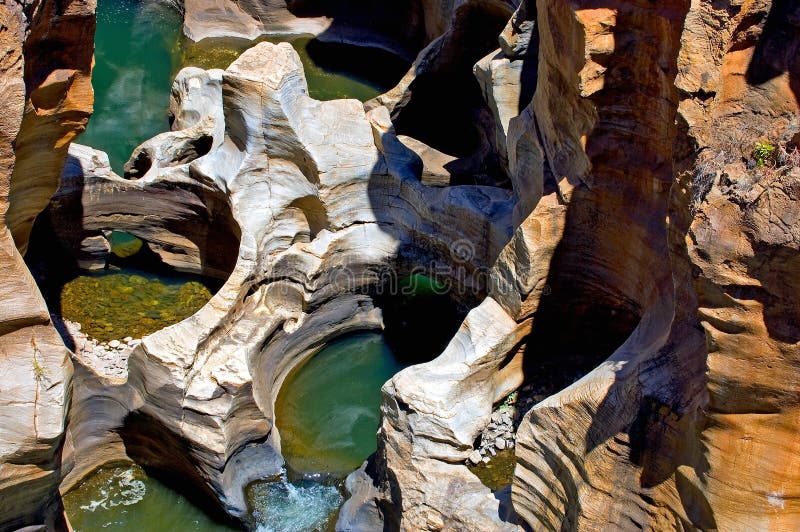 Gorge De Fleuve De Blyde - Chance De Bourks Photo stock - Image du ...