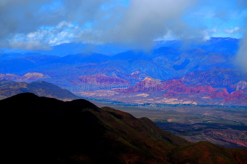 The Gorge of Humahuaca stock image. Image of andes, magical - 93054533