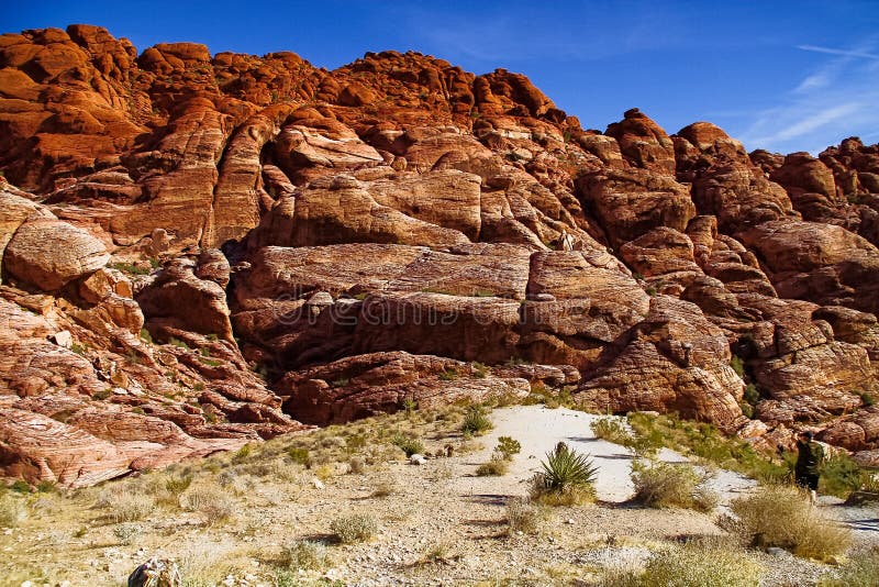 Gorge Rouge De Roche à Las Vegas Photographie éditorial - Image du ...
