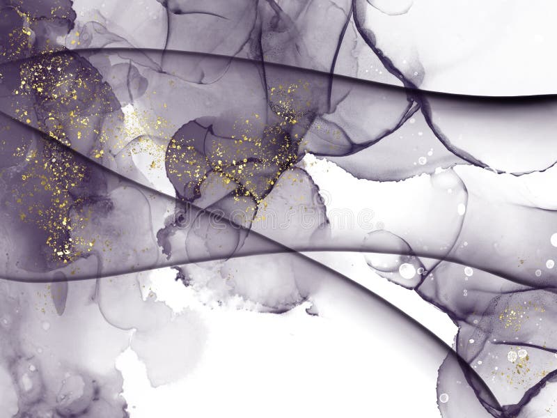 Gorgeous Abstract Colorful Digital Alcohol Ink Style Pattern and ...