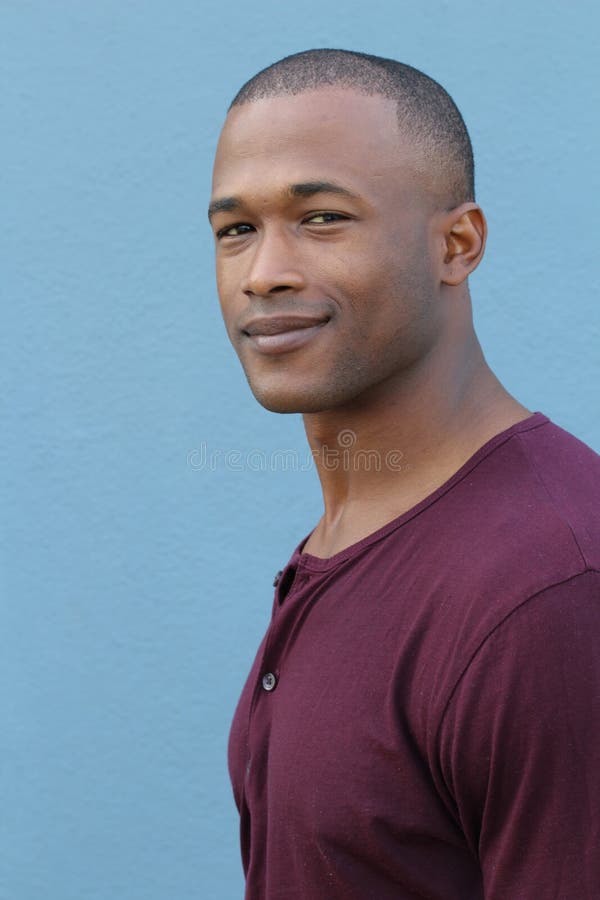 Gorgeous African Man with a Flawless Skin Stock Photo - Image of good ...