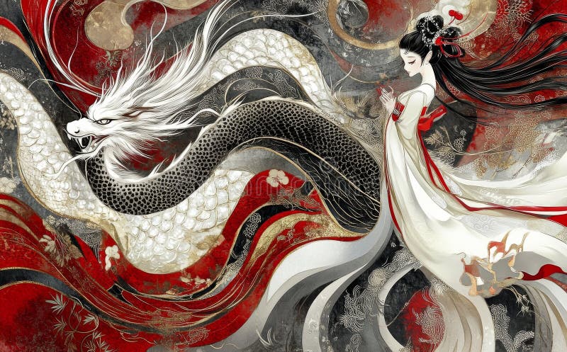 A Gorgeous Anime Girl Illustration Was Made with the Help of Modern ...