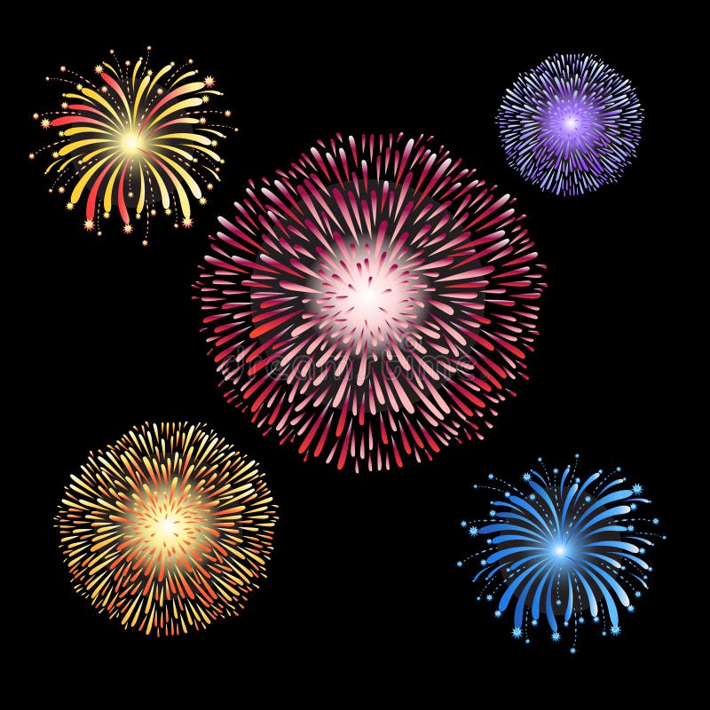 Firework Examples Stock Illustrations – 1 Firework Examples Stock ...